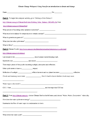 Human Impact Guided Notes - GUIDED NOTES HUMAN IMPACT ON THE ...