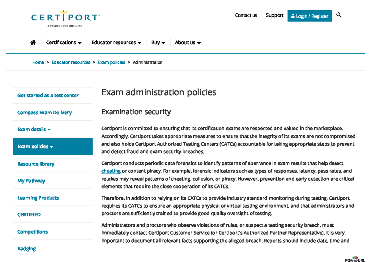 Testing policies - sadf - Contact us Support Login / Register ...