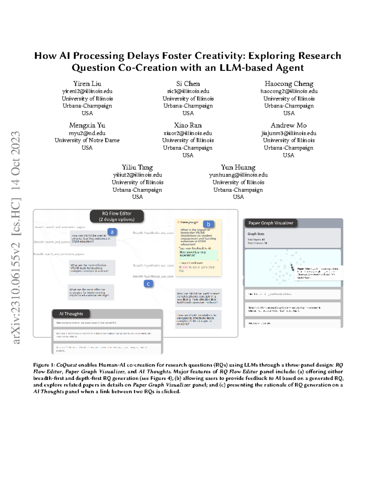 Liu i in., 2023 - asas - How AI Processing Delays Foster Creativity: Exploring Research Question ...