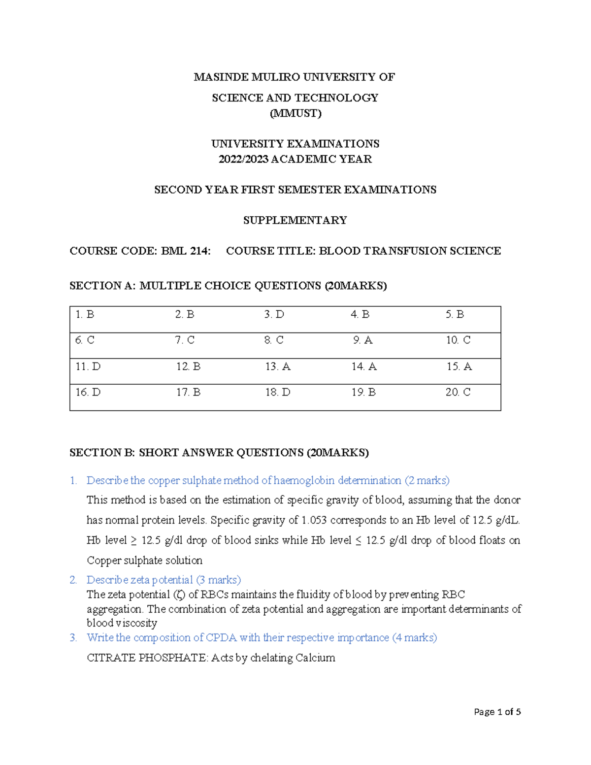 Masinde Muliro University OF - MASINDE MULIRO UNIVERSITY OF SCIENCE AND ...