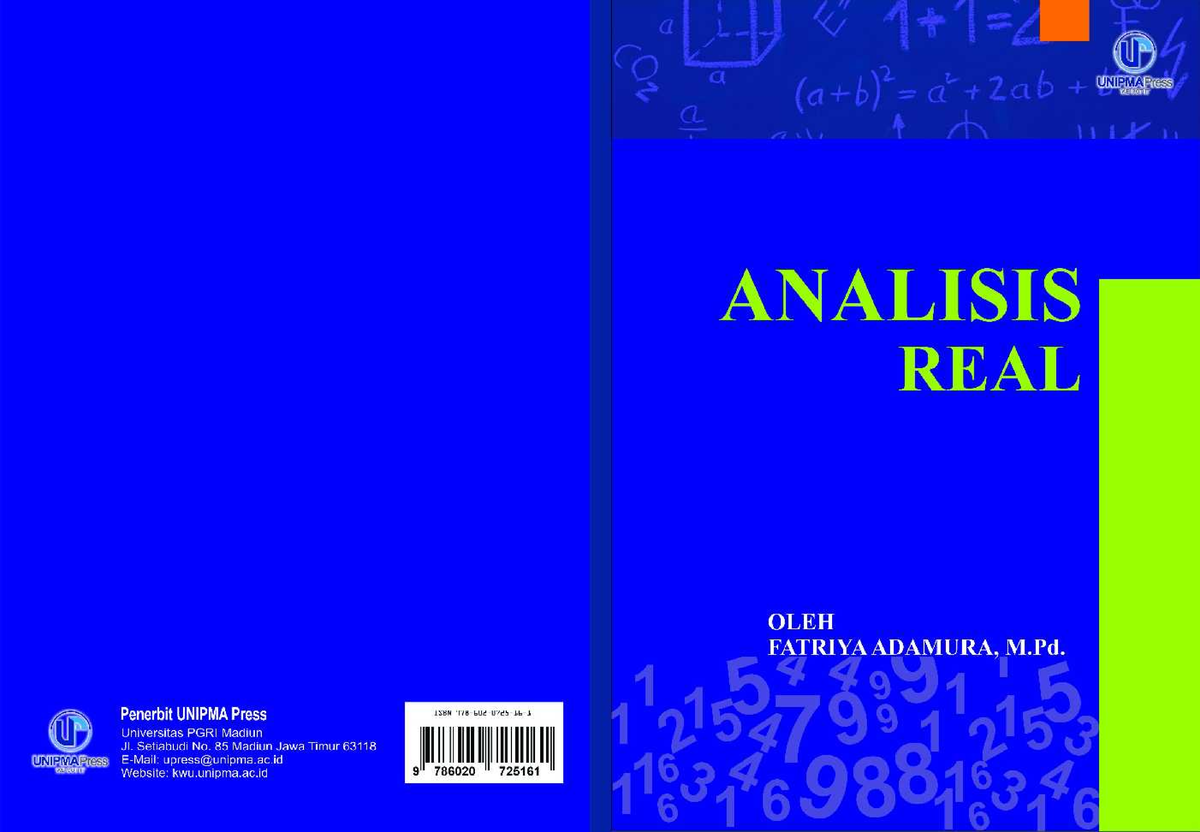 23. Analisis Real - HIMPUNAN DAN FUNGSI - ANALISIS REAL ANALISIS REAL ...