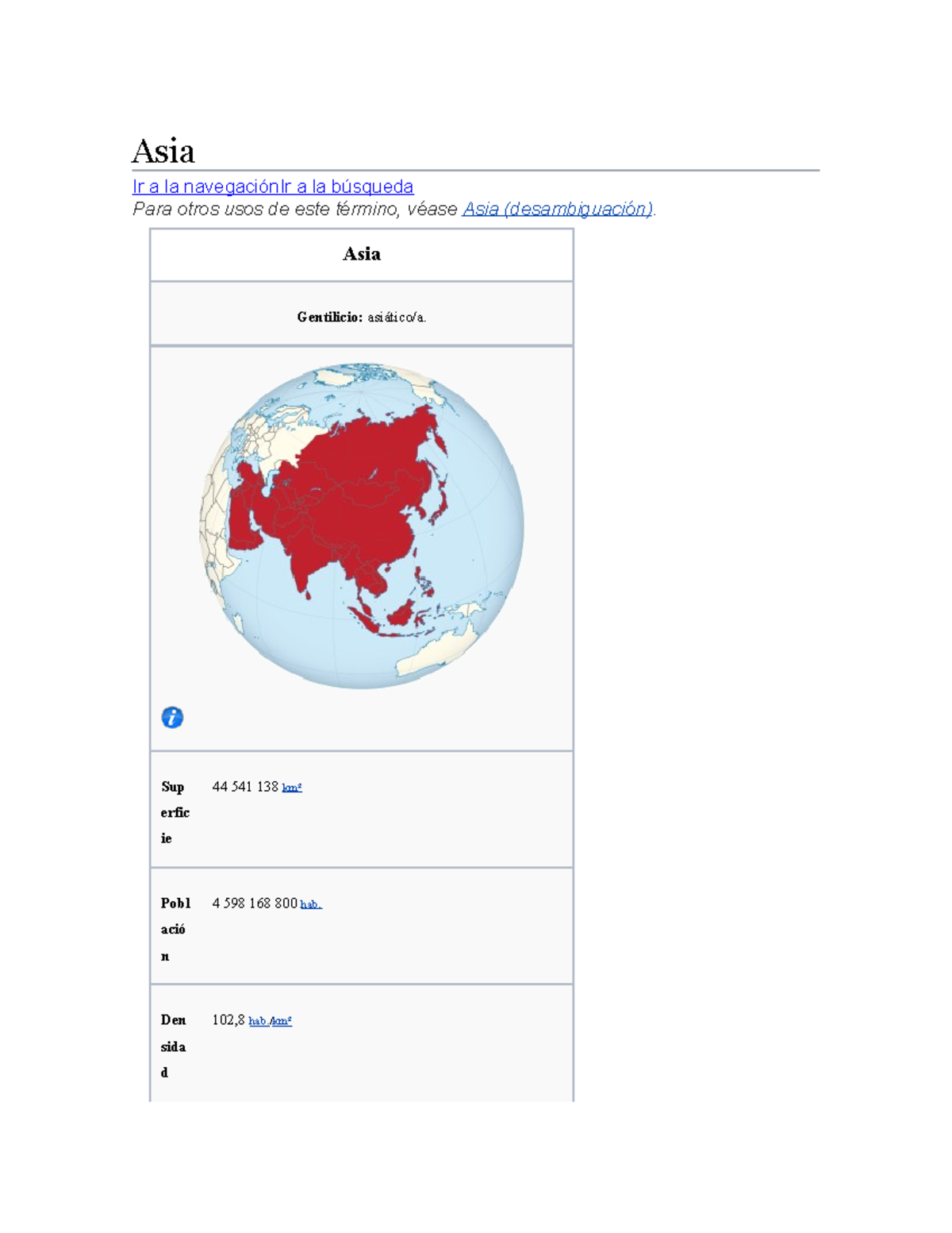 Practicas y ejercicios de Asia y todo lo que debes conocer - Asia Ir a ...