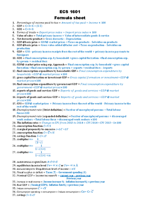 Economics 1B - Study Guide - Module Guide Copyright© 2021 MANCOSA All ...