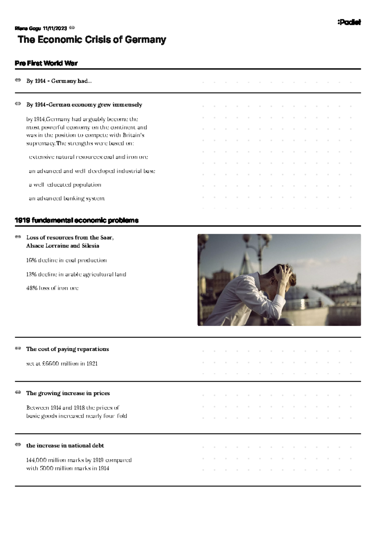 13 November 2023:5a-The economic crisis of Germany timeline - Riana ...