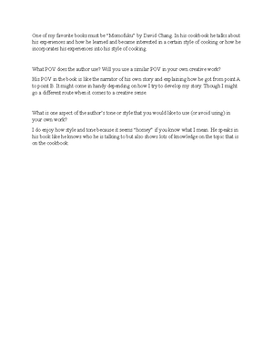 [Solved] Reflect on the feedback you received on your work throughout ...