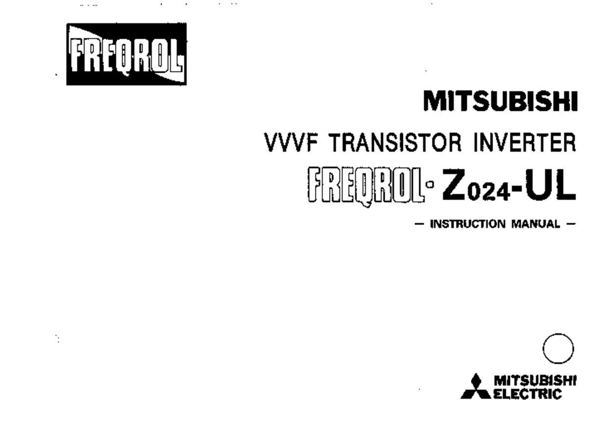 IB NA 66328-B - manual modulo mitsubishi - MITSUBISHI VVVF TRANSISTOR ...