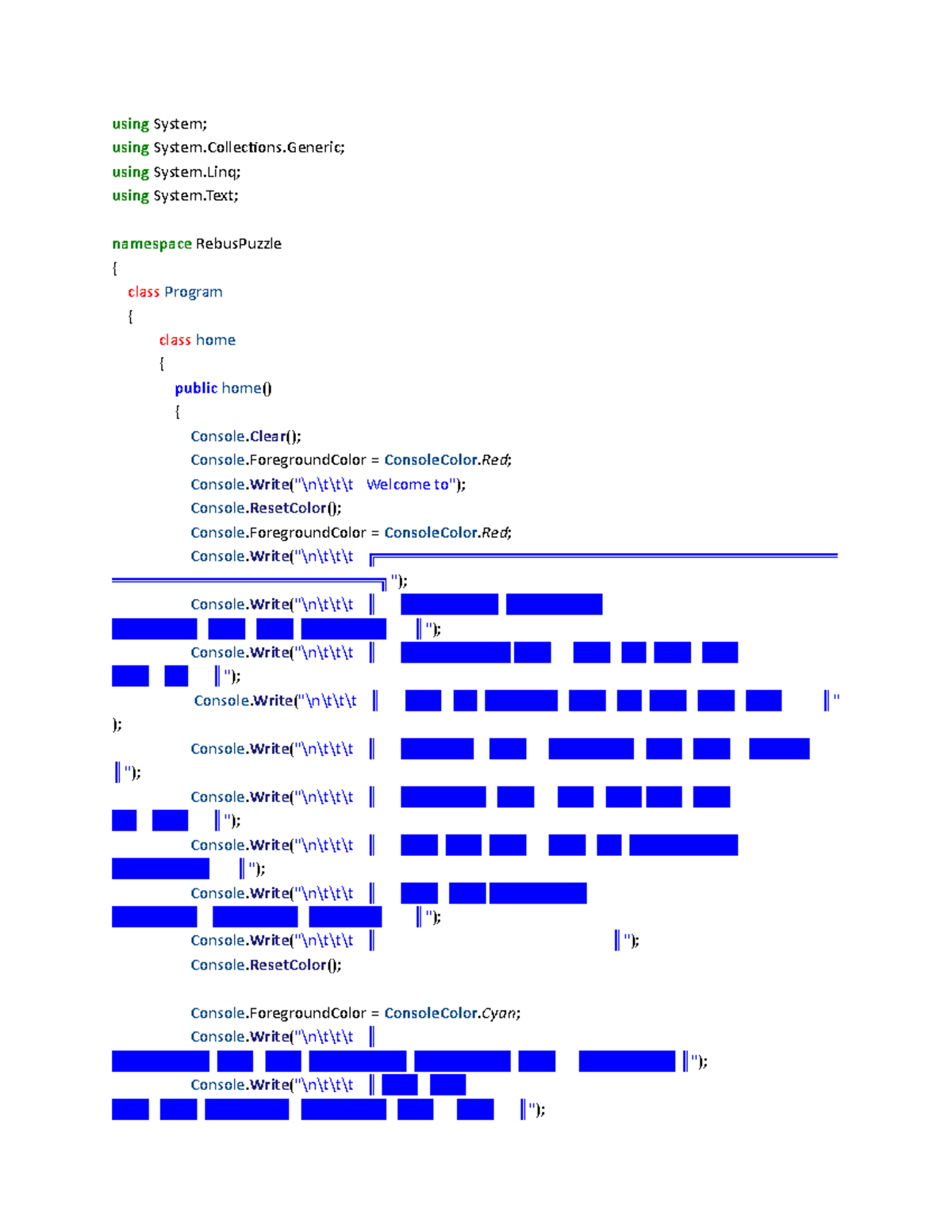 Proj Codes - using System; using System.Collections; using System; using System; namespace - Studocu