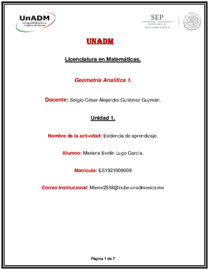 MGEO U4 A1 MAMV - actvidad uno de la unidad 4 - Geometría Unidad 4 ...