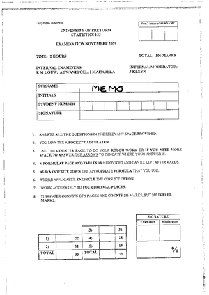 STK123 Excel Practical 2 (2022) - STK Excel Practical 2 (SUT: 2.2 & 2.2) Exercise P1 – Interval ...