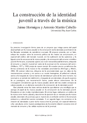 Expositivo - werwerwerwer - LA INFLUENCIA DE LA MÚSICA URBANA EN LA ...