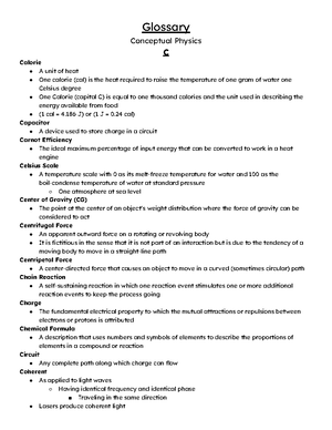 Conceptual Physics Chapter 4 Notes - Google Docs - Chapter 4 Newton’s ...