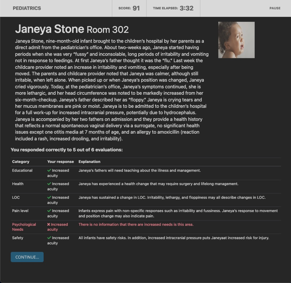 Pediatrics Swift River - Janeya Stone - N22 - Studocu