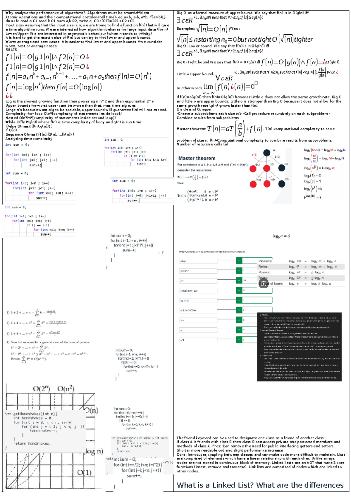 Algorithmdesignnotes 2 - Why analyse the performance of algorithms ...