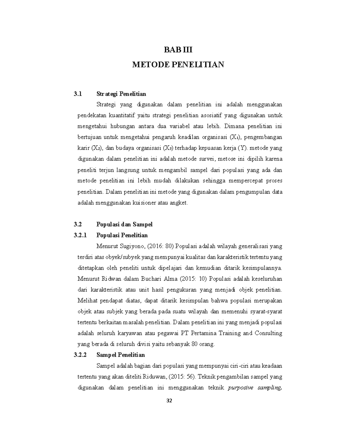 BAB 3 - tutorial home - BAB III METODE PENELITIAN 3 Strategi Penelitian ...