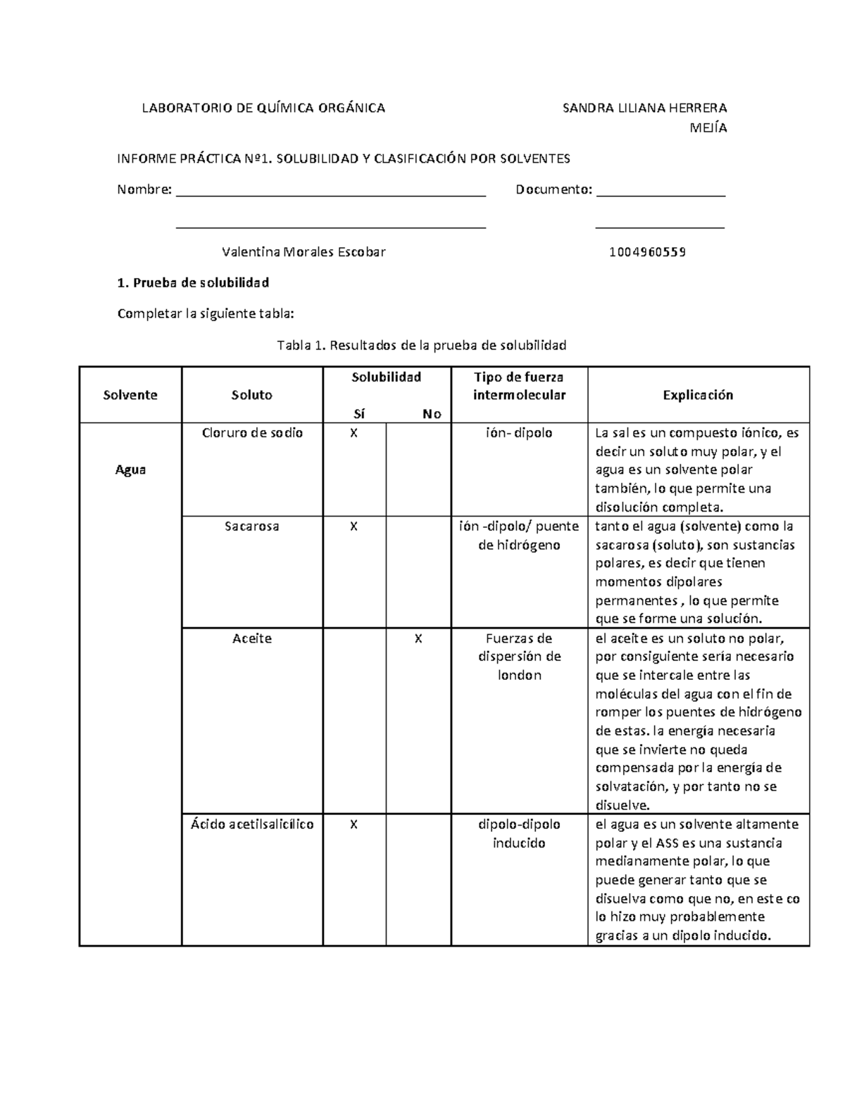 Informe solubilidad - Warning: TT: undefined function: 32 Warning: TT: undefined function: 32 ...
