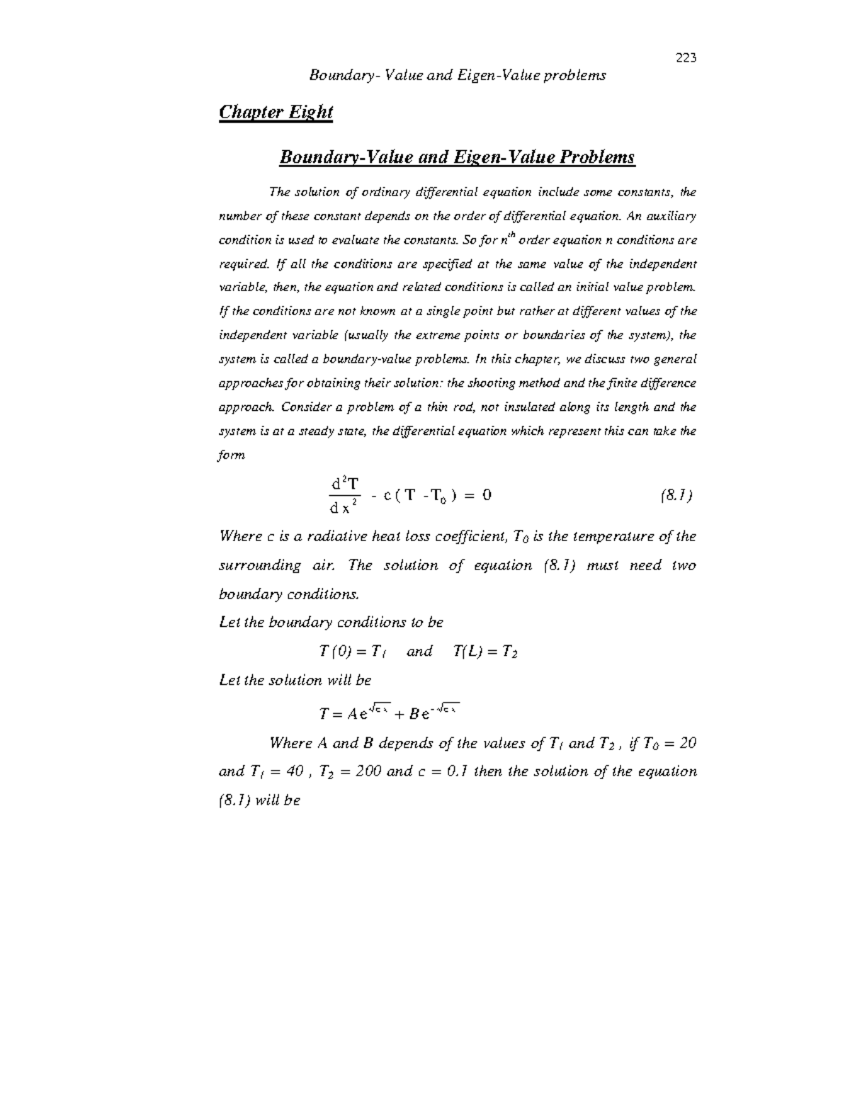 Chap 8 mod - course - Boundary- Value and Eigen-Value problems Chapter Eight Boundary-Value and ...