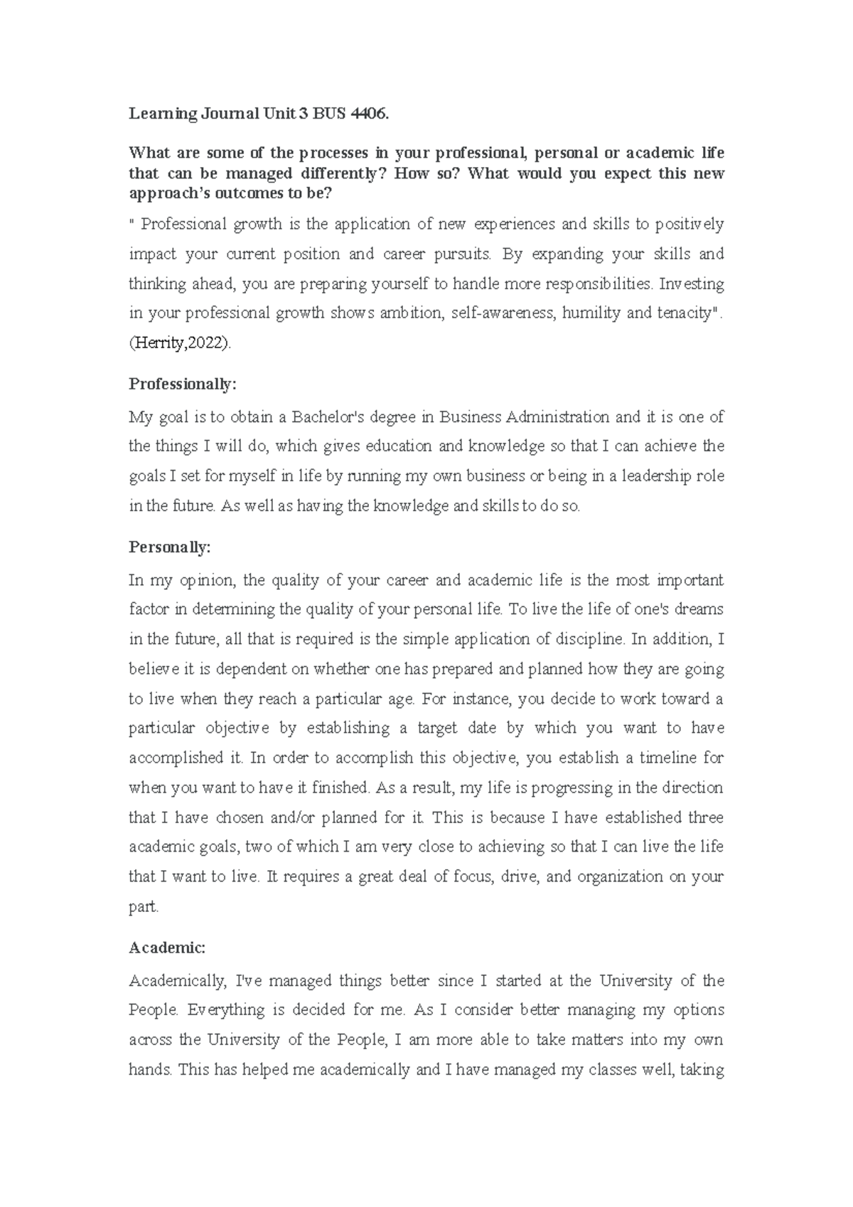 Learning Journal Unit 3 BUS 4406 - Learning Journal Unit 3 BUS 4406 ...