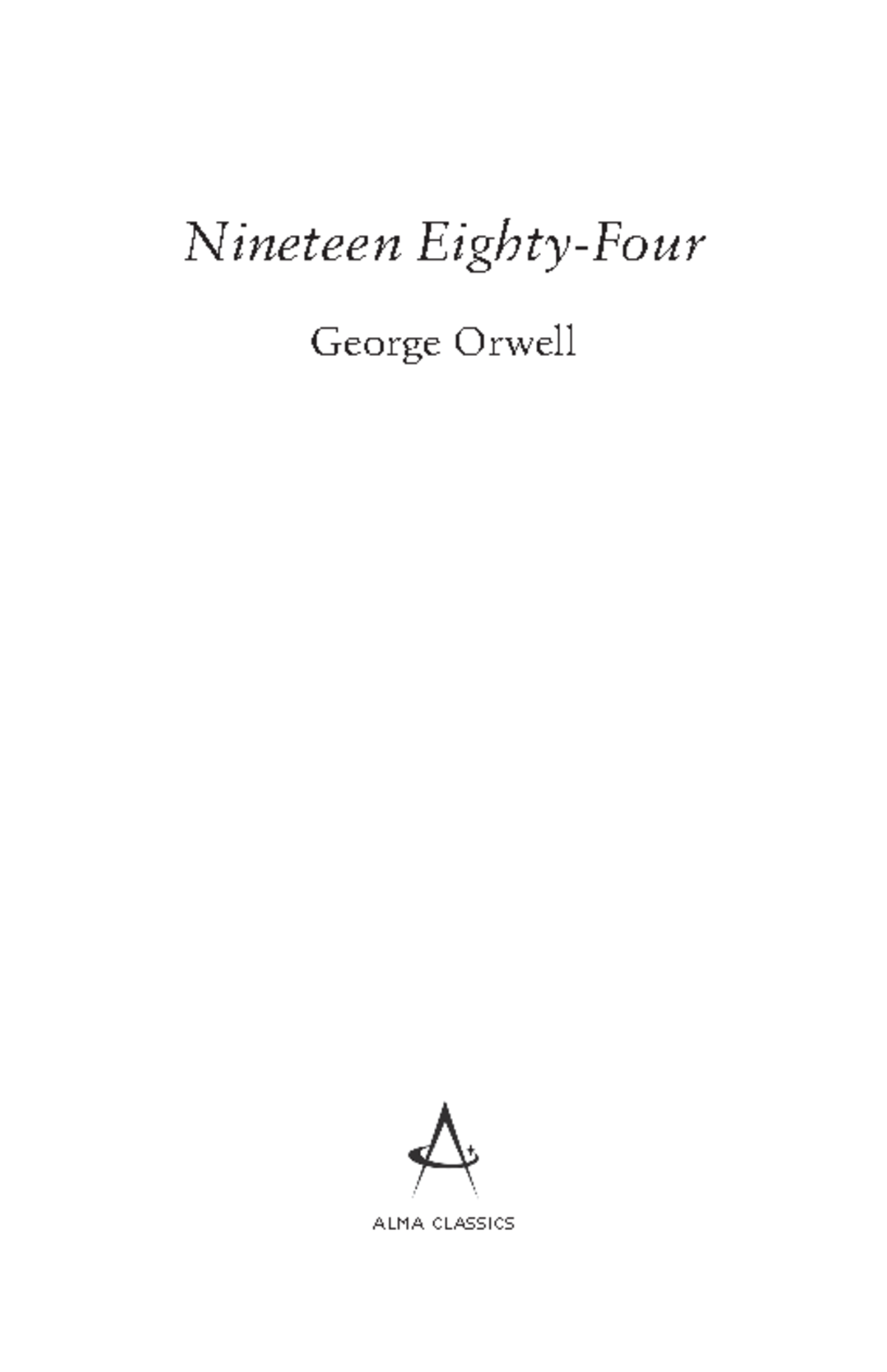 1984-Extract - A GOOD READ FOR THE STUDENTS - Nineteen Eighty-Four ...