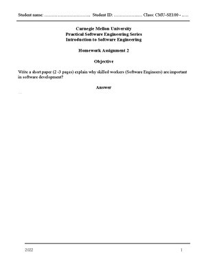Teamwork Assignment 3 - Class: CMU-SE100 - ..... Carnegie Mellon ...