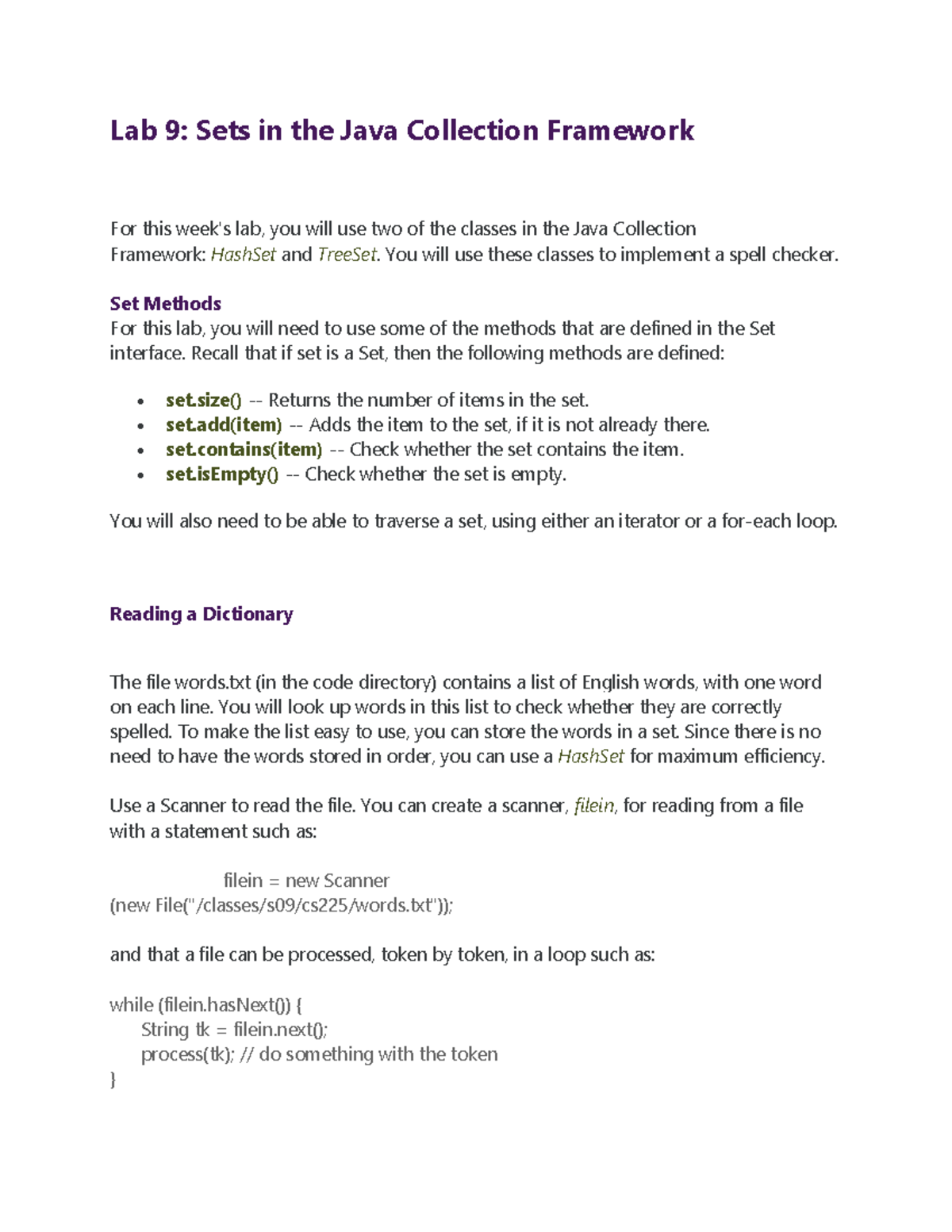 Lab 9 - This - Culture générale - Studocu