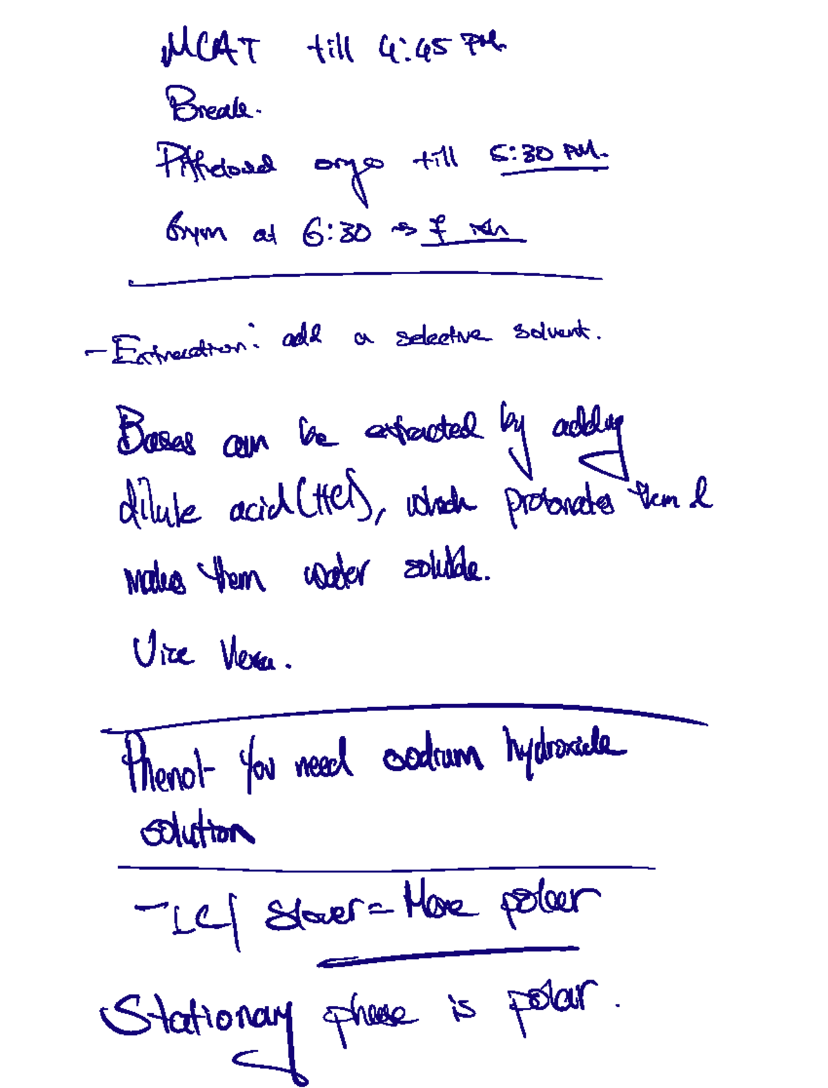 Note Jan 13, 2023 - Orgo MCAT Review - MCAT till 9 45PM Break Pitteload ...