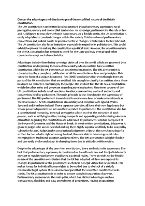 Lecture 3 – Separation of Powers and Accountability - Lecture 3 – Separation of Powers and - Studocu