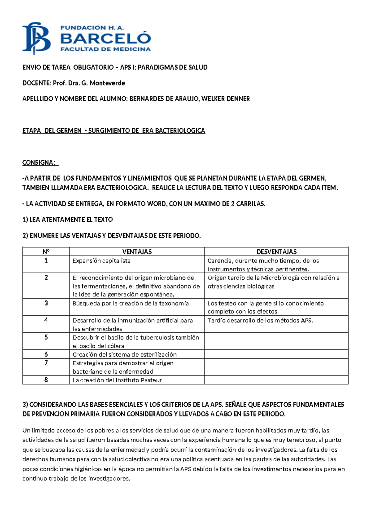 Actividad APS 1 Paradigmas de Salud - ENVIO DE TAREA OBLIGATORIO – APS ...
