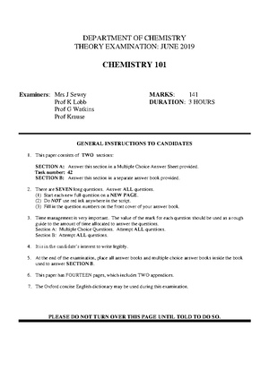 Experiment 1 - Chemistry Lab Report on weighing and precision - 2023 ...
