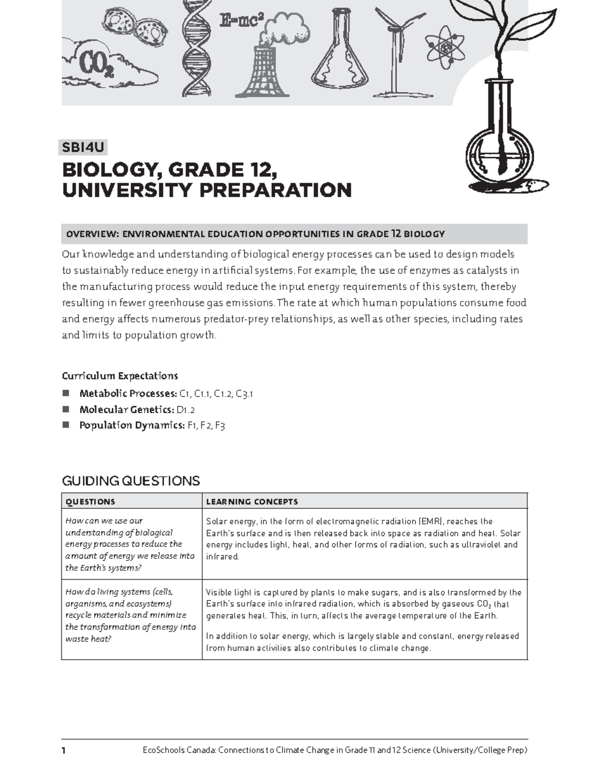 Lesson Plan Grade 12 A Lesson from Natures Recycling System - SBI4U ...