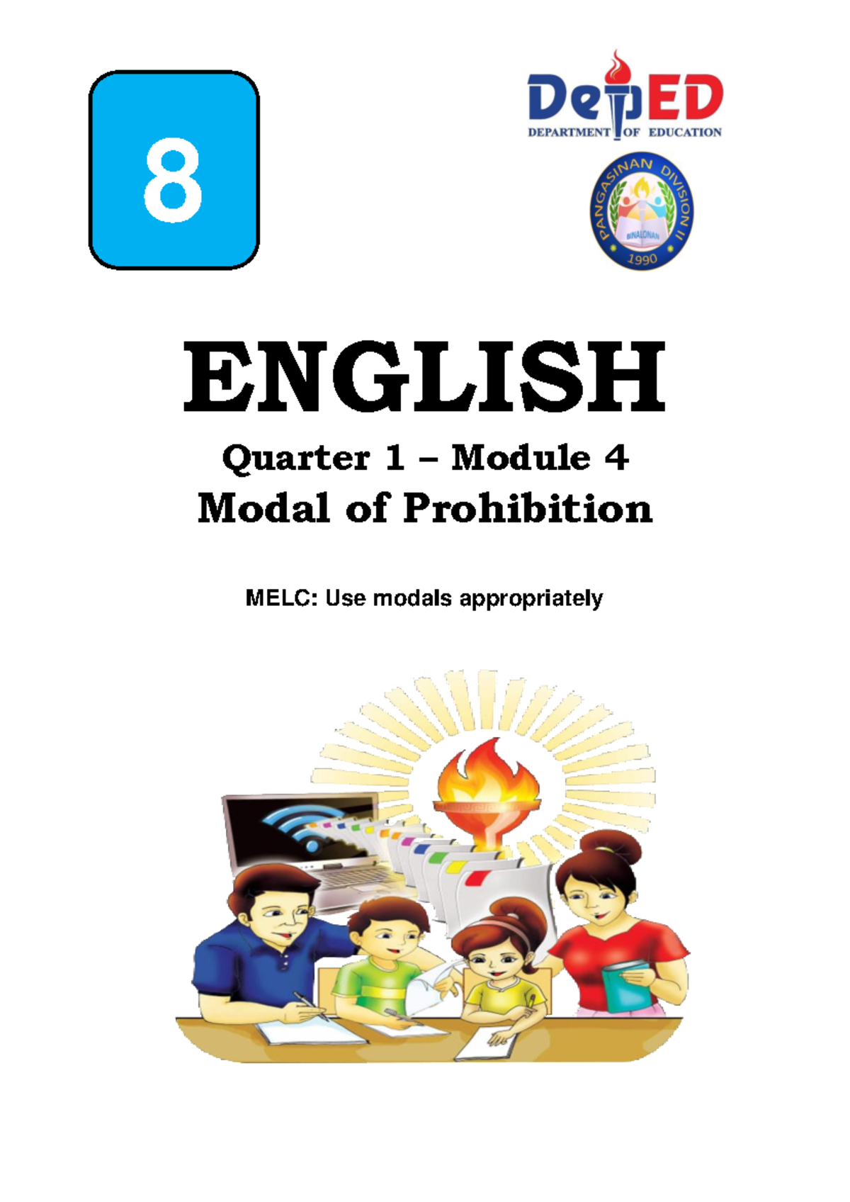 Q1-Module-4 - English - ENGLISH Quarter 1 – Module 4 Modal of ...