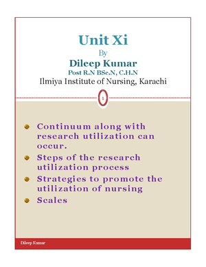 Solved MCQ of Biostatistics final - 1 M.C’s of Biostatistics Compiled By Dileep Kumar (Post R ...