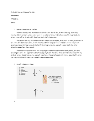 Module One Homework. - PHY-150, Section H2211, Fall 2022 Web Assign - EN alfredo@snhu (Sign out ...