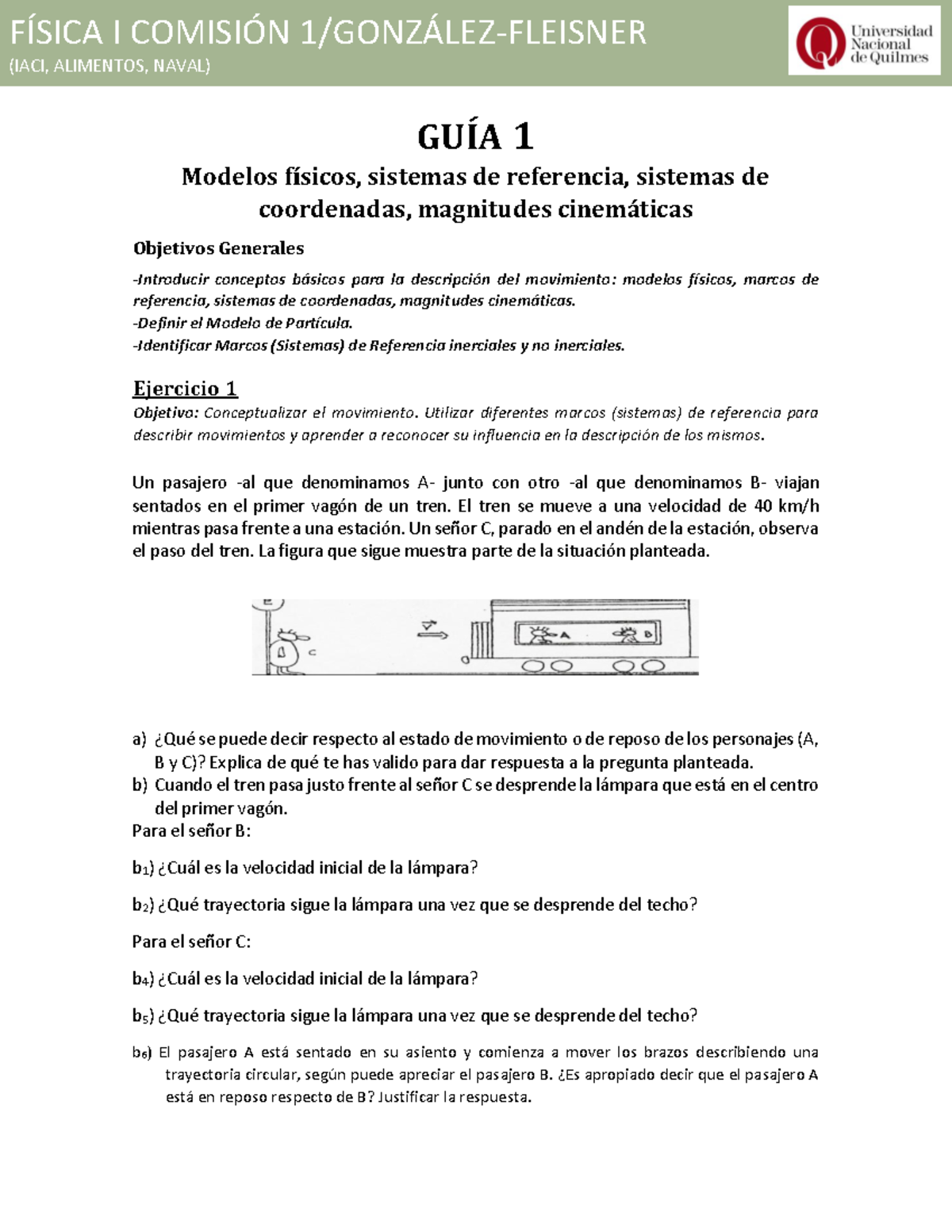 Guia 1 - En el PDF se pueden ver ejercicios de la guía numero 1 - (IACI, ALIMENTOS, NAVAL) GUÍA ...