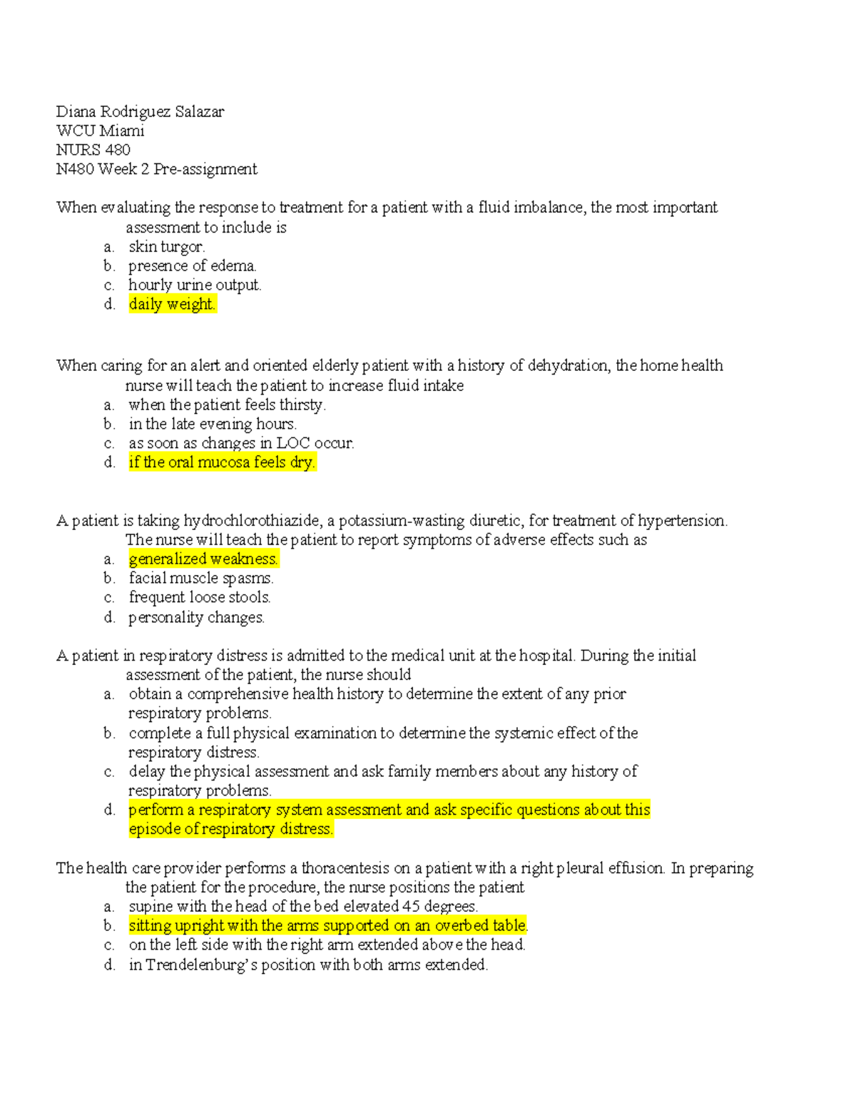 Pre assignment - Homework Active Learning Points - Diana Rodriguez ...