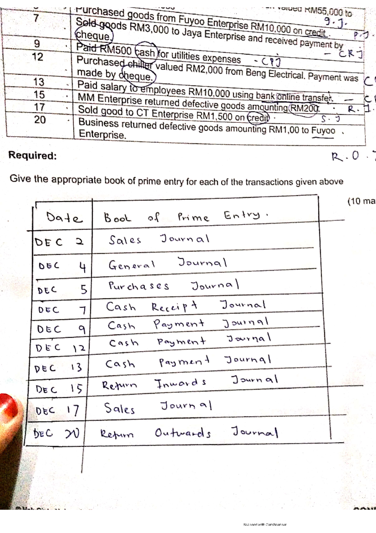 TEST 2 ACC117 - Introduction To Cost Accounting - Studocu