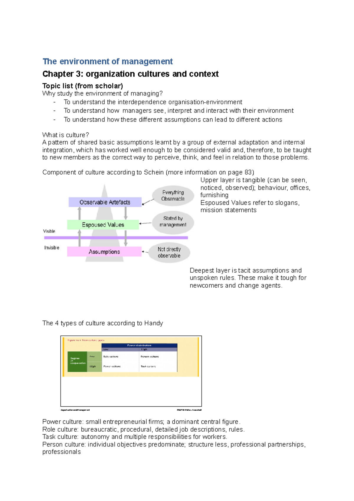 The environment of management - The environment of management Chapter 3 ...