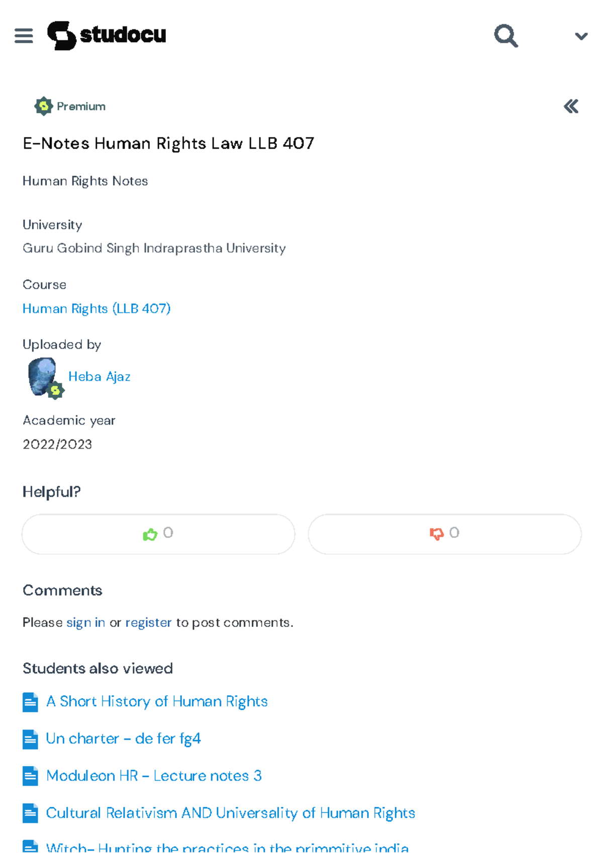 E-notes-human-rights-law-llb-407 compress - E-Notes Human Rights Law ...