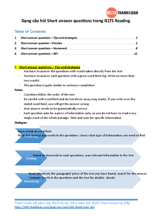 Dạng câu hỏi Multiple choice trong Ielts Reading - Tham kh oả bộ sách h ...