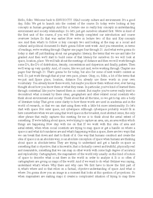 ES 2EI3 - Fall 2023 - Mind Map - FULL v1 - ENV SOCTY 2EI3 ...