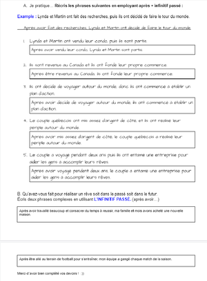 Test de français-présent 1 - Test de français-présent 1 Traduisez en ...