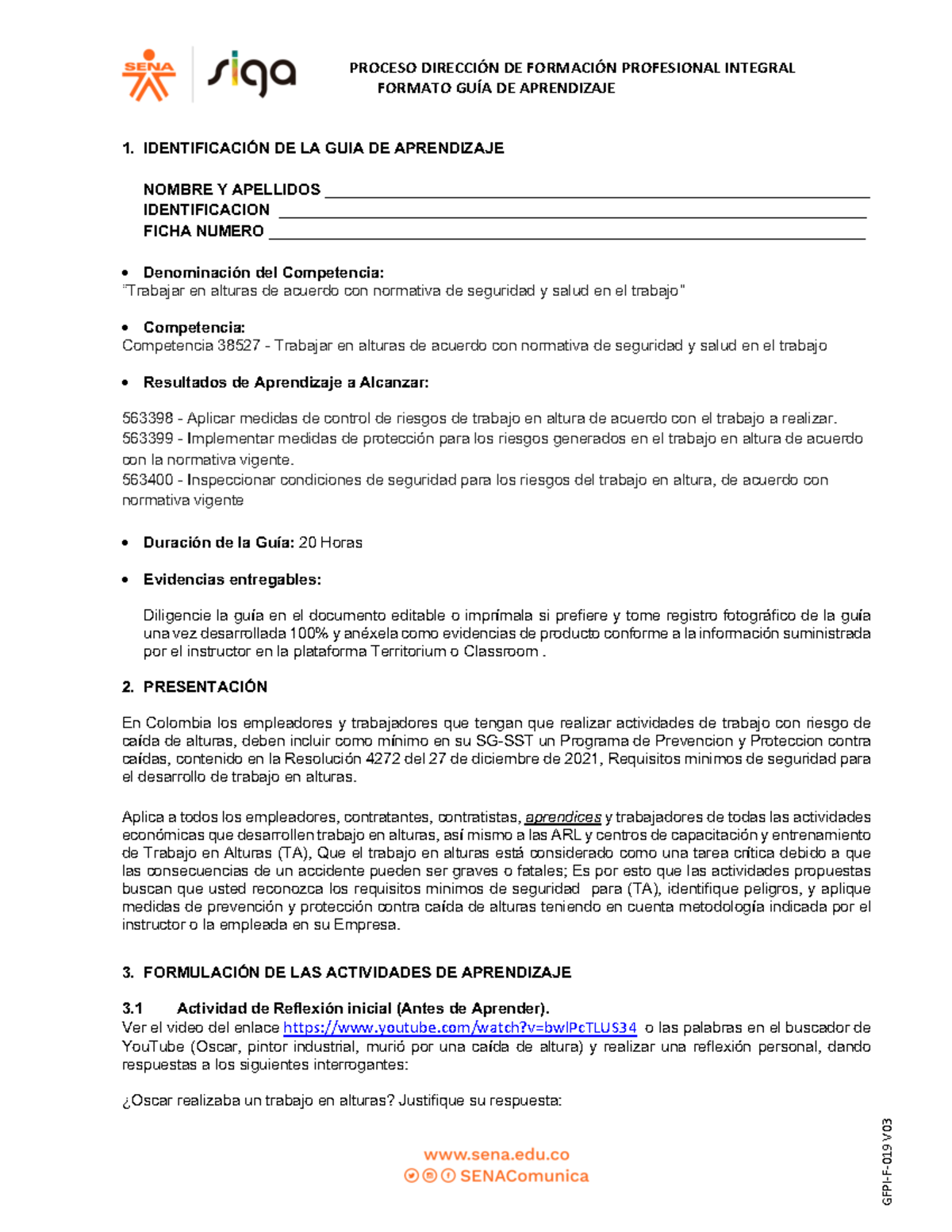 GFPI-F-019 Guia de aprendizaje formacion virtual TA - 2022 Editable ...