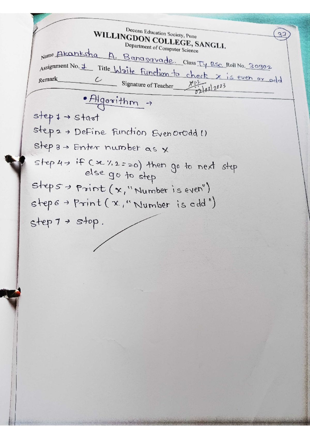 Python - Computer science - Studocu