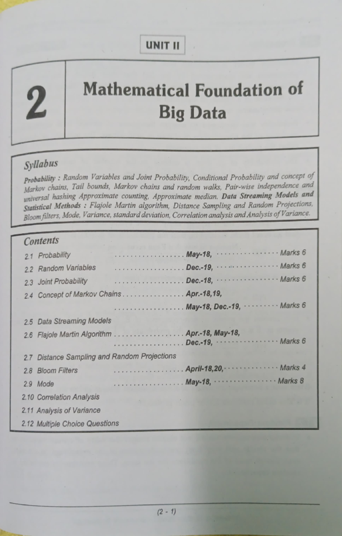 Dsbda U 2 - Copy - helpful material - Information technology - Studocu