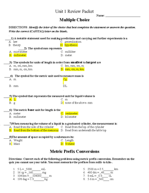 Measurement Lab Student Handout-1 - Measurement Lab Purpose To become ...