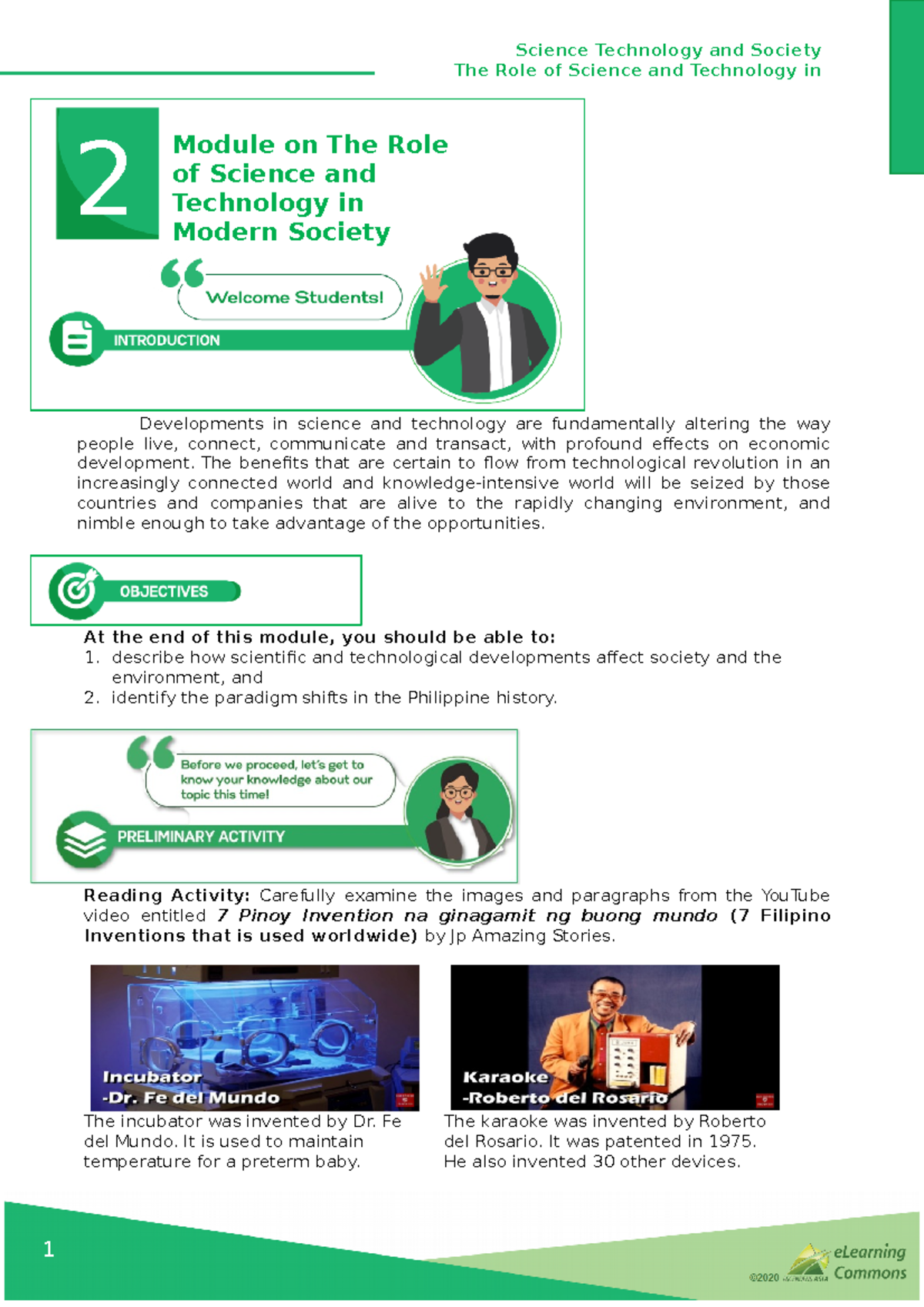 COL007 - Module No. 2 v5GA - Developments in science and technology are ...