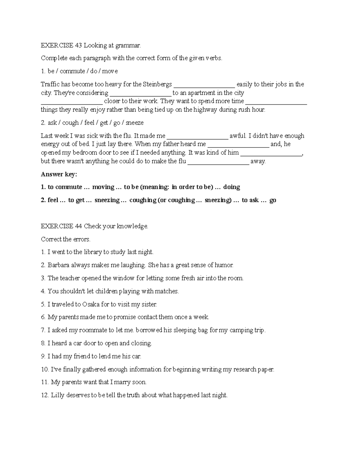 Chapter 15 Exercise 43 Exercise 44 And Exercise 45 Exercise 43