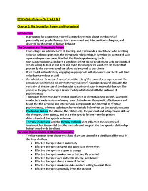 Chapter 10 — Cognitive Behaviour Therapy Book Gerald Corey - Theory and ...