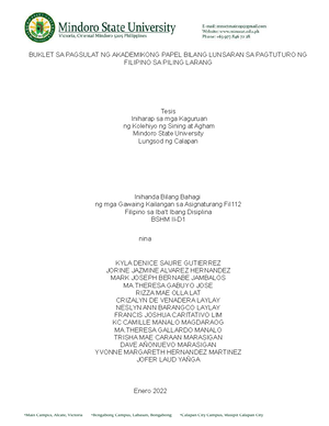 Project Proposal of SSG President - Project Title: Teacher’s Day ...