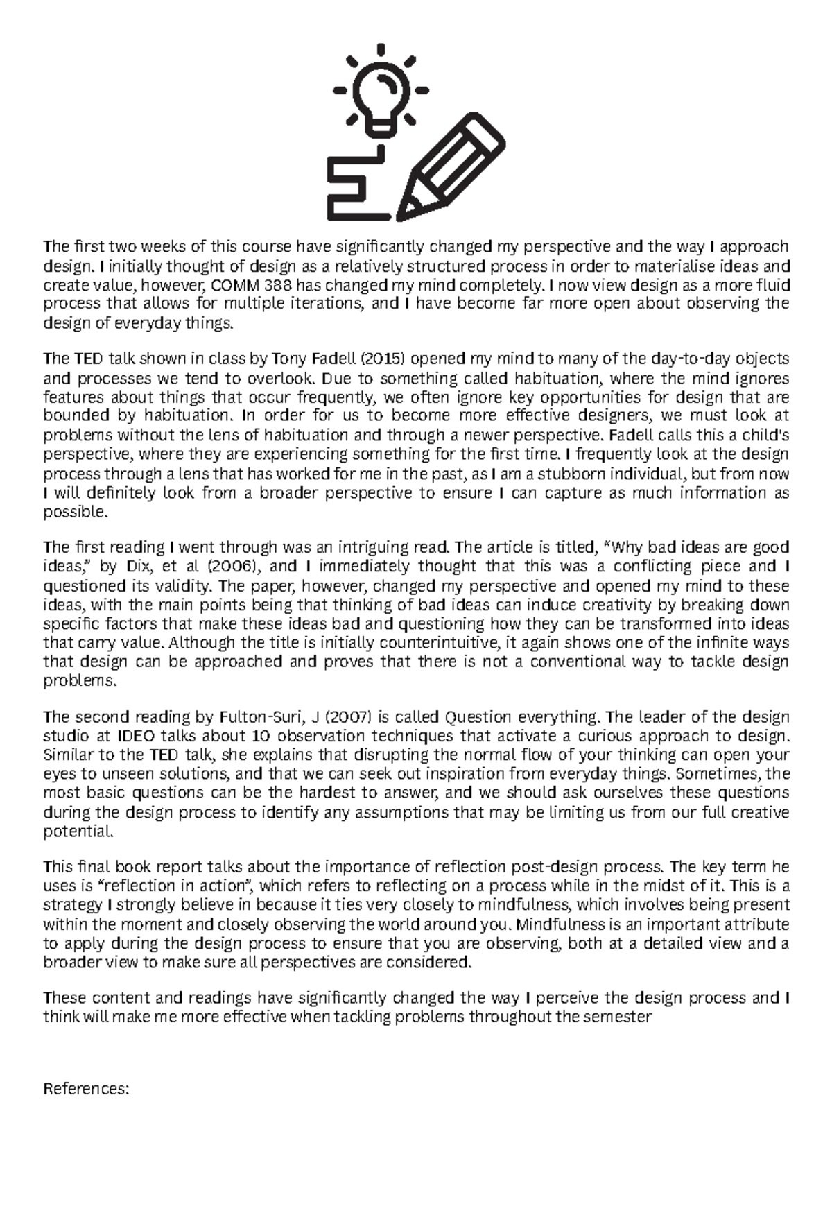 Notes for bsc Ma 101 - The first two weeks of this course have ...