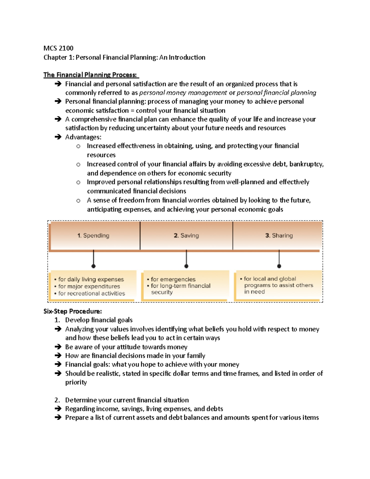 MCS 2100-Chapter 1 Textbook - Mcs2100 - U of G - Studocu